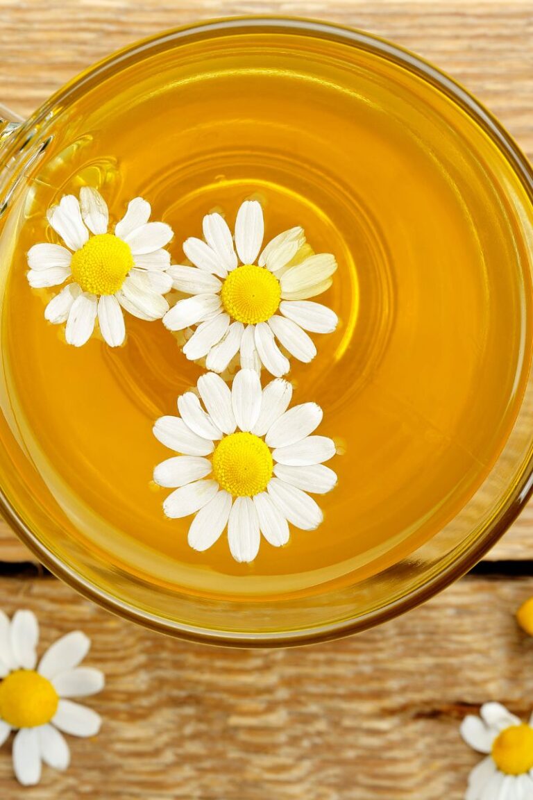 Soothing Chamomile Tea For Fever, Flu, And More