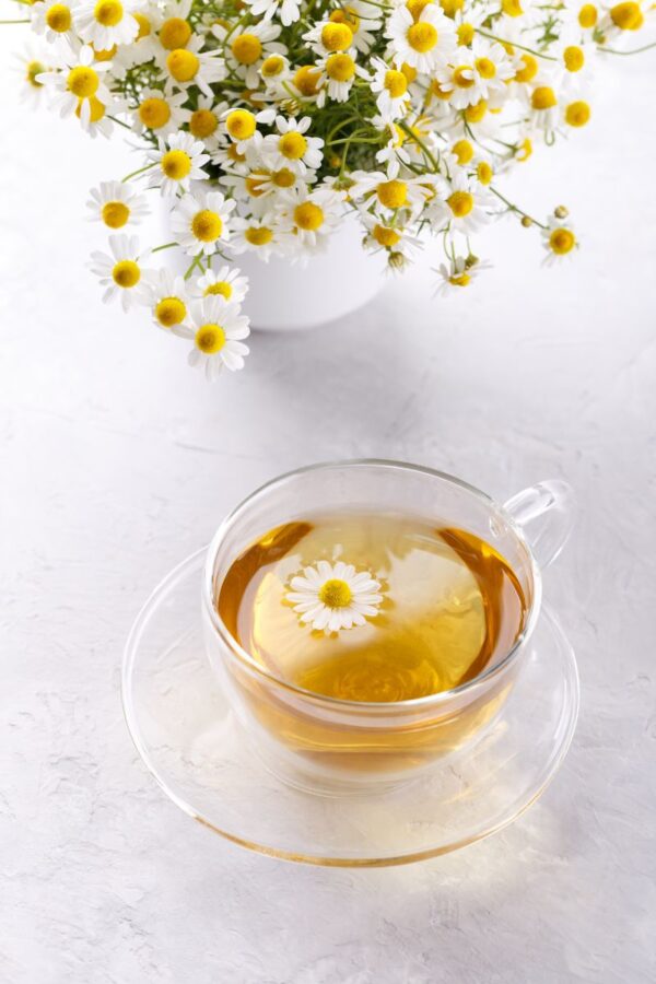 Soothing Chamomile Tea For Fever, Flu, And More