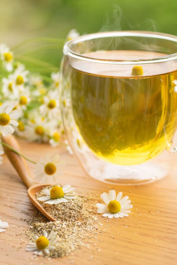 Soothing Chamomile Tea For Fever, Flu, And More