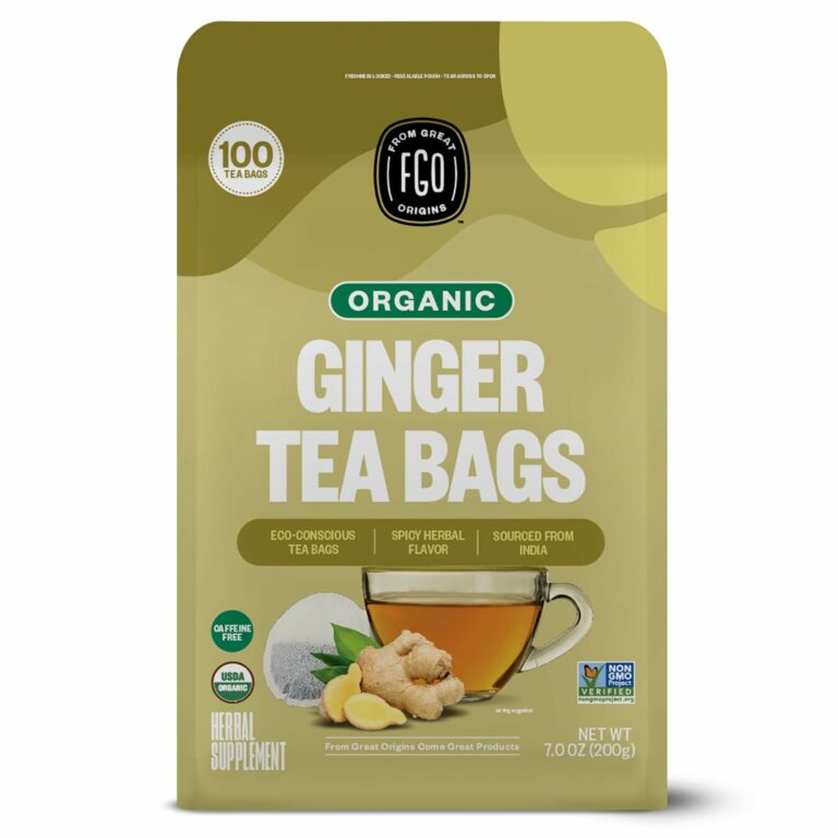 Top 3 Best Organic Ginger Tea For Premium Quality