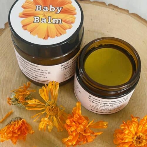 How To Make A Herbal Baby Balm Recipe For Rashes